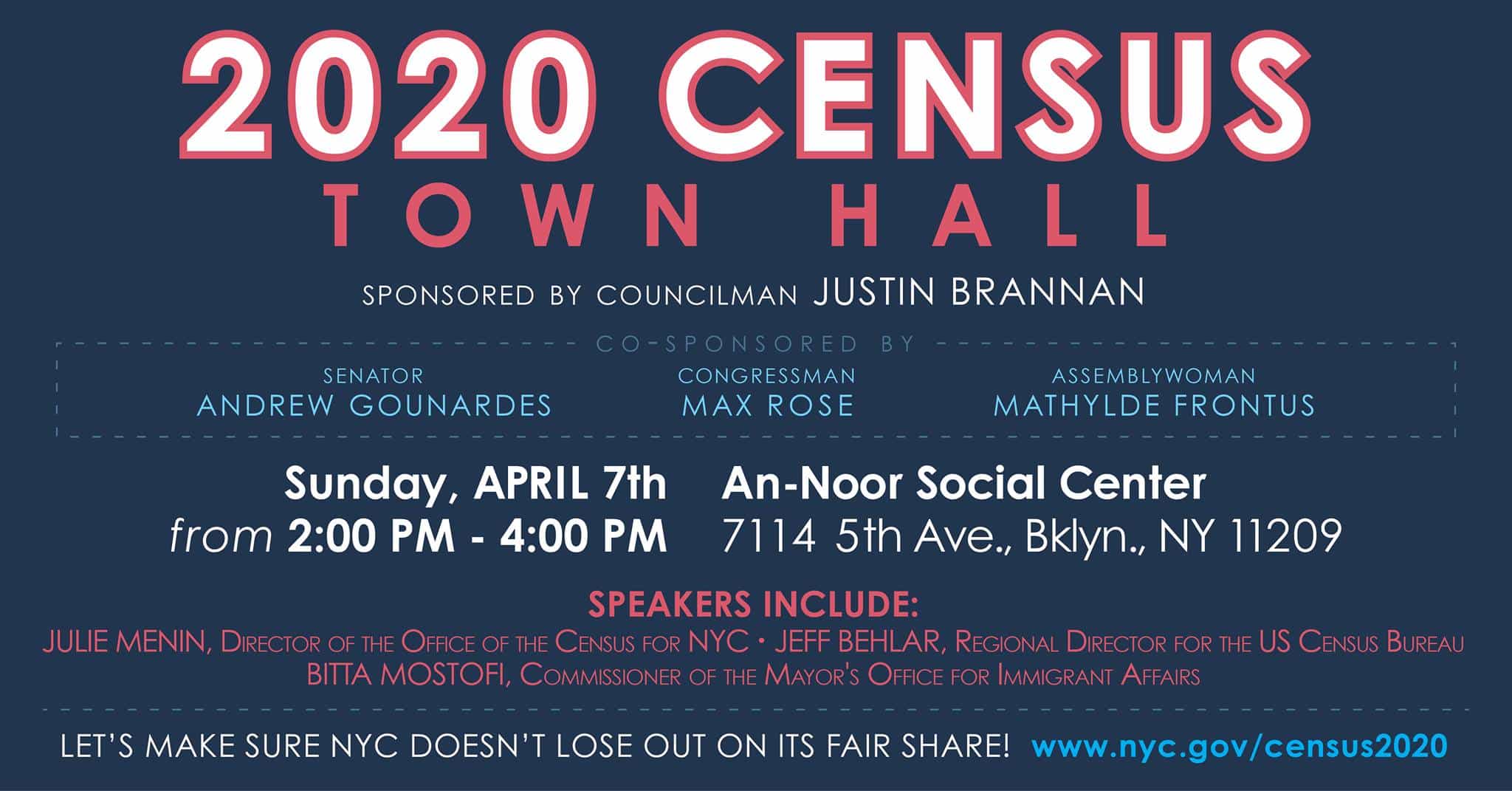 2020 Census Bay Ridge Town Hall • Community Archive